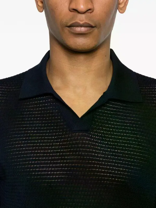 Tagliatore Knitted V-neck T-shirt