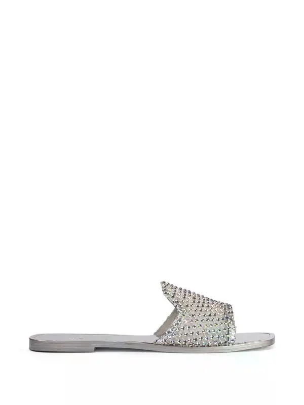 LE SILLA Gilda Embellished Sandals - Silver
