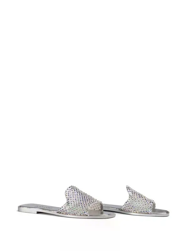 LE SILLA Gilda Embellished Sandals - Silver