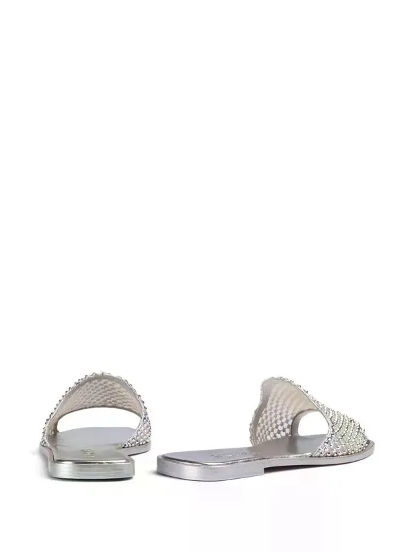 LE SILLA Gilda Embellished Sandals - Silver
