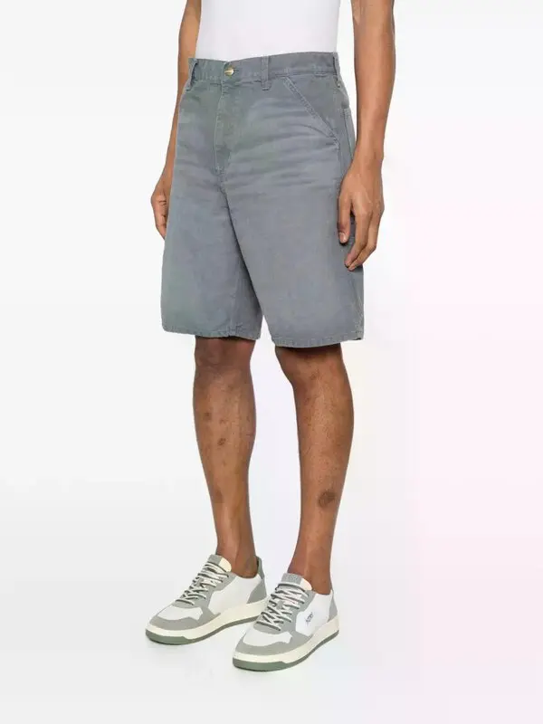 Carhartt Work In Progress Relaxed Cotton Shorts - Grey