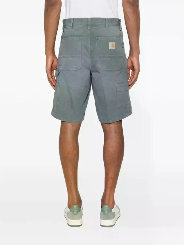 Carhartt Work In Progress Relaxed Cotton Shorts - Grey