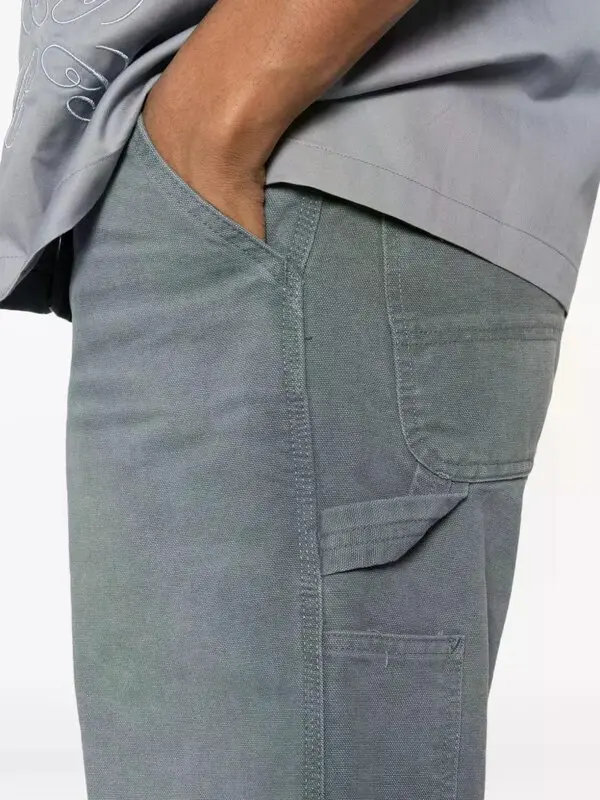 Carhartt Work In Progress Relaxed Cotton Shorts - Grey