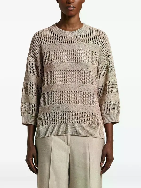 Peserico Sequin-embellished Jumper