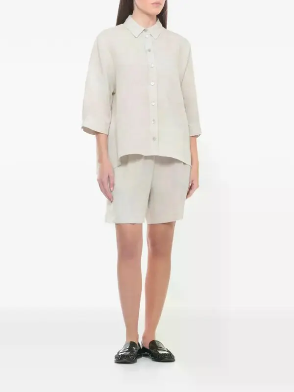 PANICALE Buttoned Shirt - Neutrals
