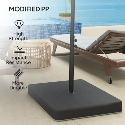 OUTSUNNY Patio Umbrella Base