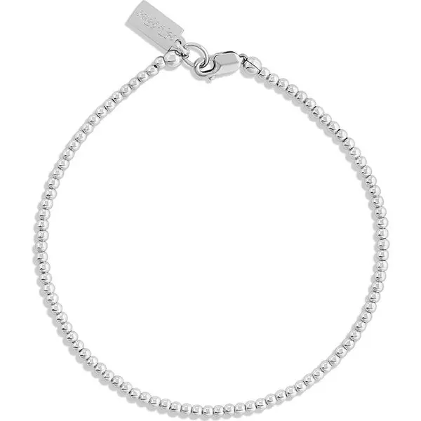 SET & STONES Leni Beaded Bracelet - Silver