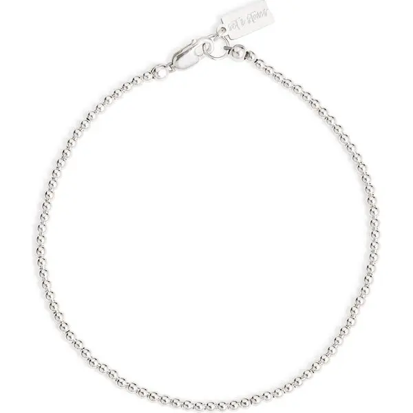 SET & STONES Leni Bead Bracelet - Silver