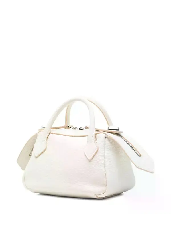 MINOBOSSI Mini Alice Leather Tote - Neutrals