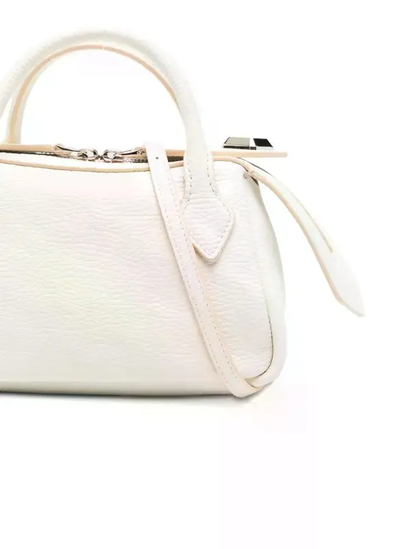 MINOBOSSI Mini Alice Leather Tote - Neutrals