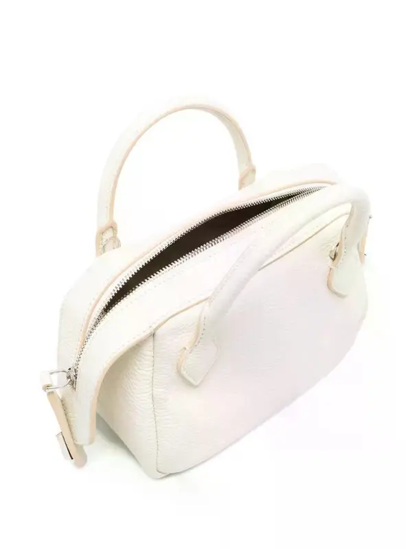 MINOBOSSI Mini Alice Leather Tote - Neutrals