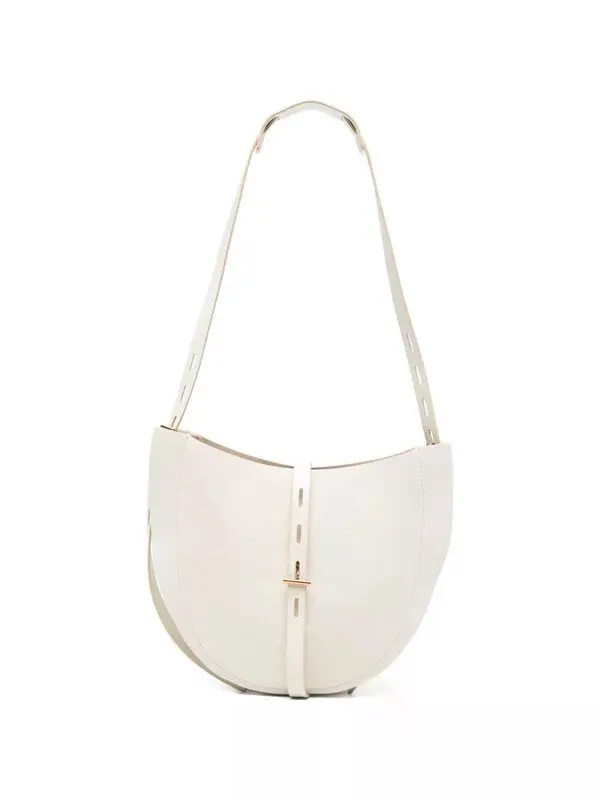 MINOBOSSI Lizzie Leather Shoulder Bag - Neutrals