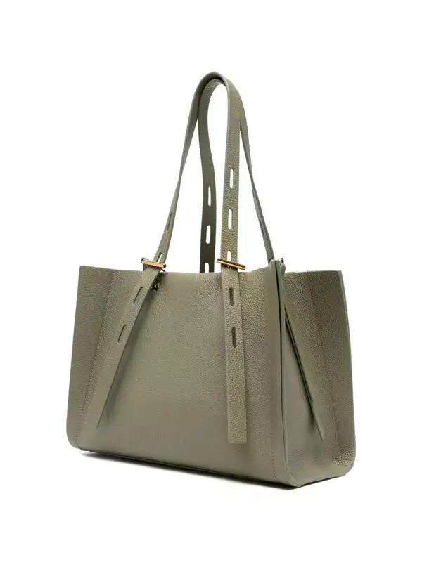 MINOBOSSI Paulina Leather Tote - Green