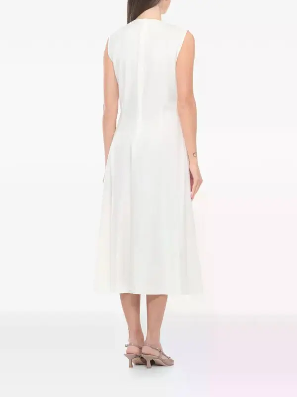 Fabiana Filippi Knitted-layer Midi Dress