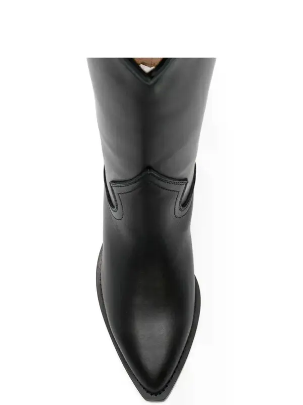 VIA ROMA 15 Panelled Ankle-length Boots