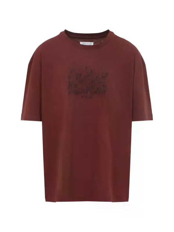 MAISON MARGIELA Graphic T-shirt - Red