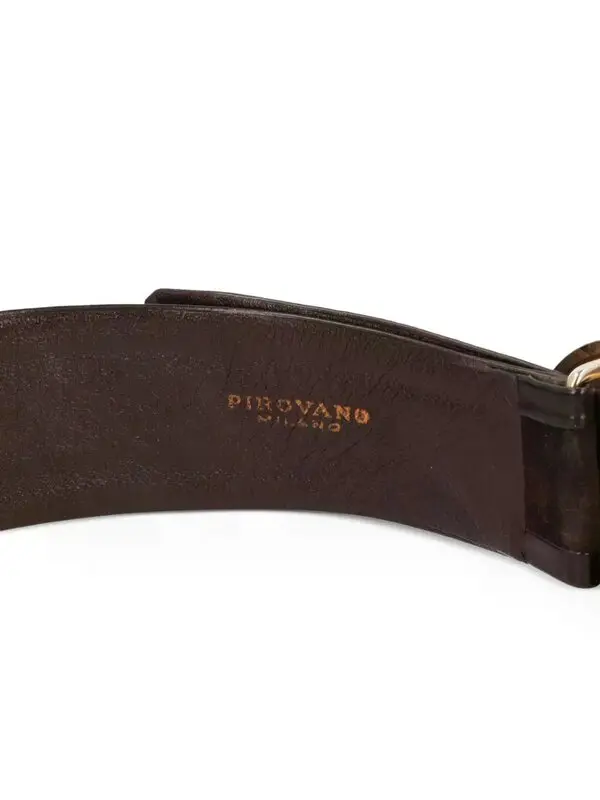 PIROVANO VINTAGE Oval-buckle Belt
