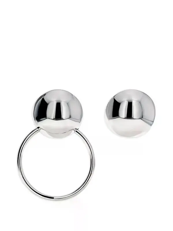 JUSTINE CLENQUET Edie Earrings - Silver