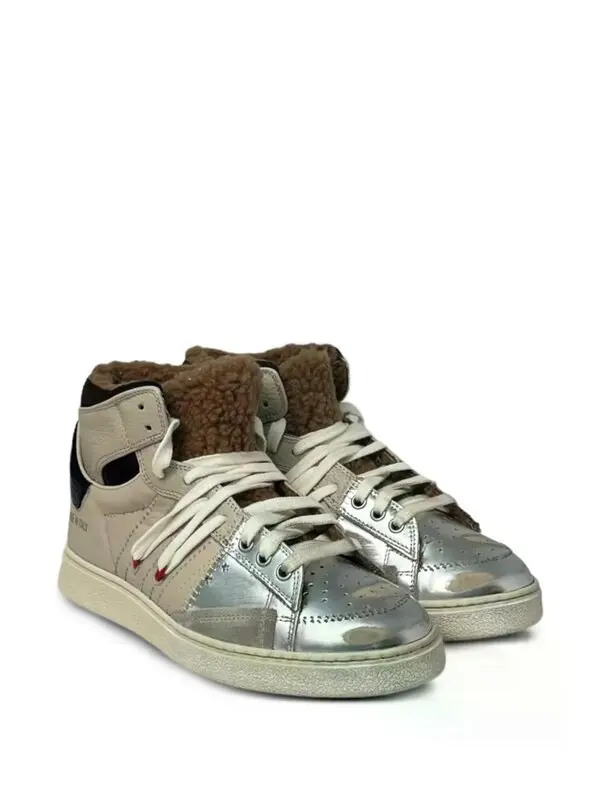 HIDNANDER The Cage Dual Polar Fleece Sneakers - Neutrals