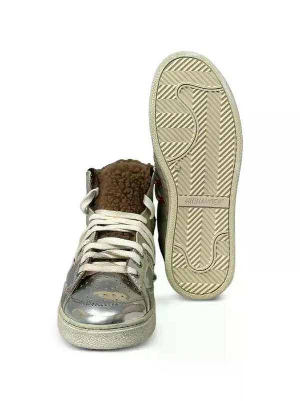 HIDNANDER The Cage Dual Polar Fleece Sneakers - Neutrals