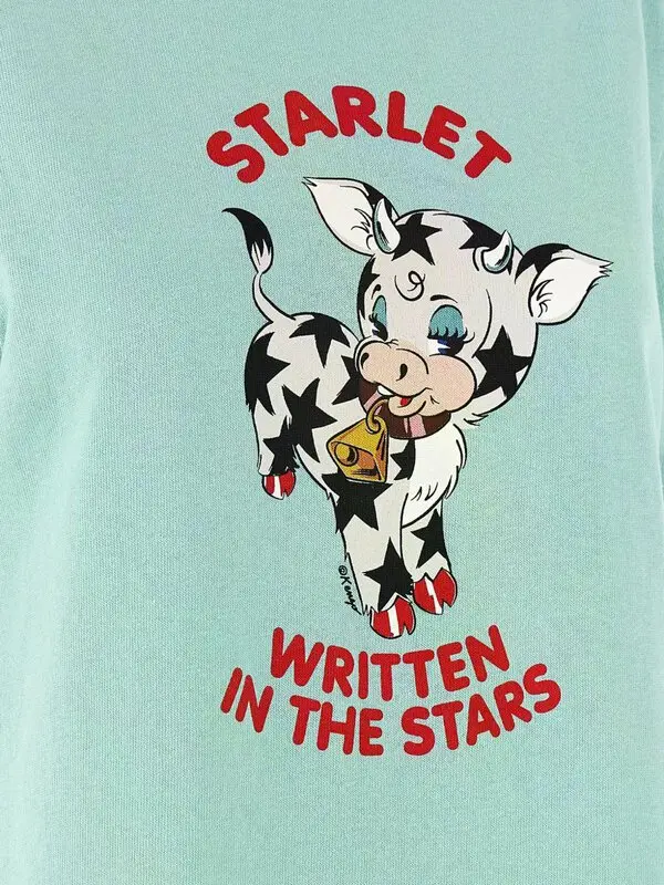 Kenzo Cartoon Print T-shirt - Blue