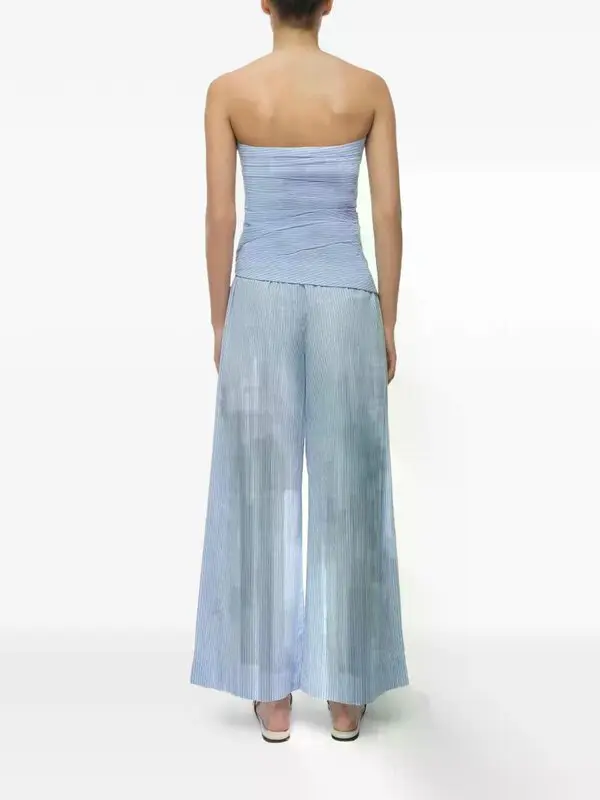 Simkhai Arden Striped Trousers - Blue