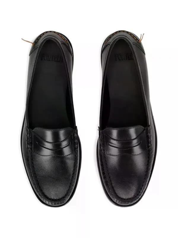 FORTELA Valerie Leather Loafers