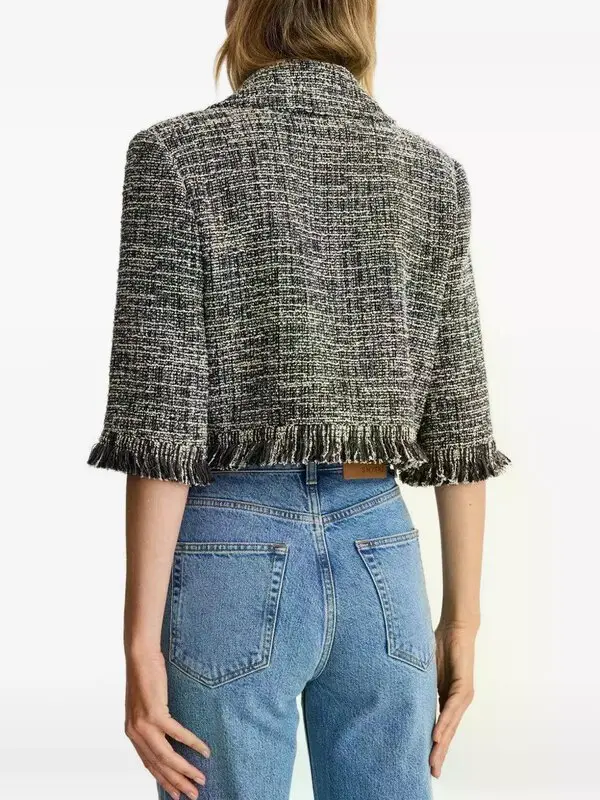 Smythe Fringed Cropped Jacket