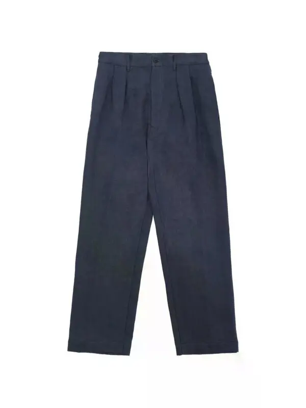 FORTELA Newyork Pleated Trousers - Blue