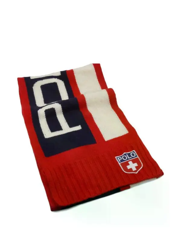 Polo Ralph Lauren Ski 67 Scarf - Red