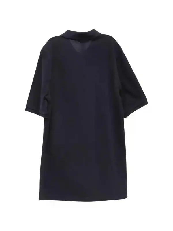 Burberry Logo-embroidered Cotton Polo Shirt