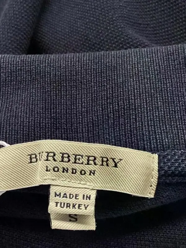 Burberry Logo-embroidered Cotton Polo Shirt
