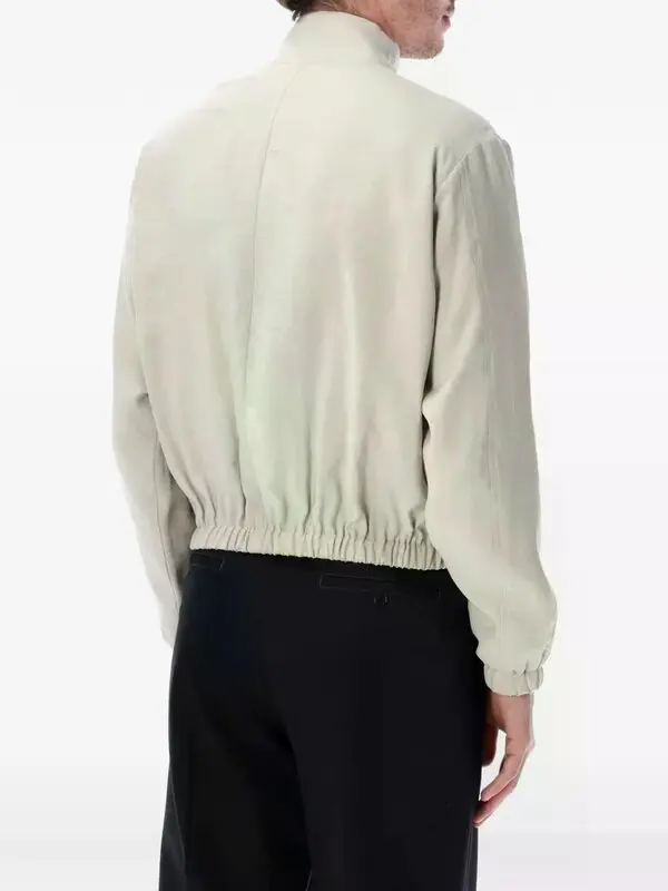 Emporio Armani Zipped Jacket - Neutrals