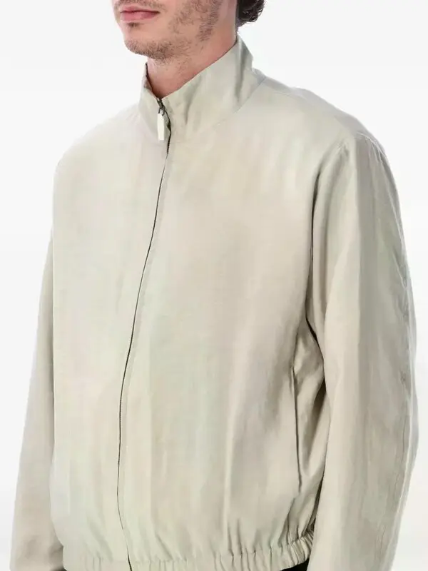 Emporio Armani Zipped Jacket - Neutrals