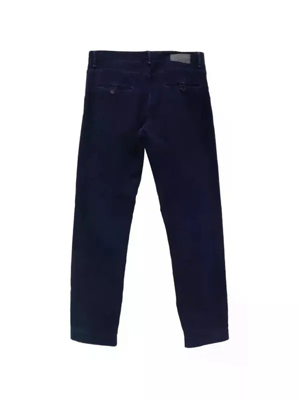 Fendi Corduroy Regular-fit Trousers - Blue