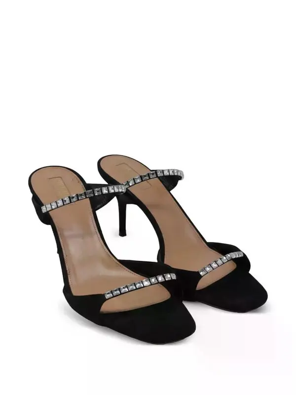 AQUAZZURA Diamante Crystal-embellished Sandals