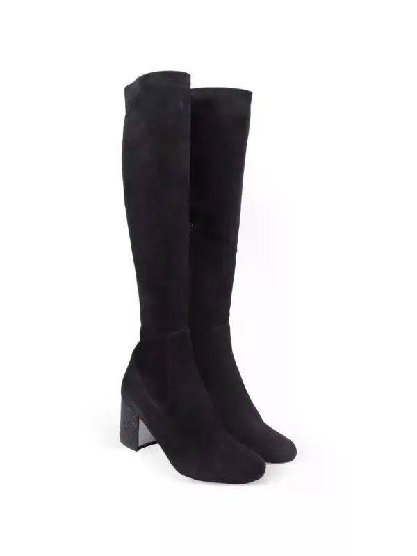 Rene Caovilla Knee-high Suede Boots