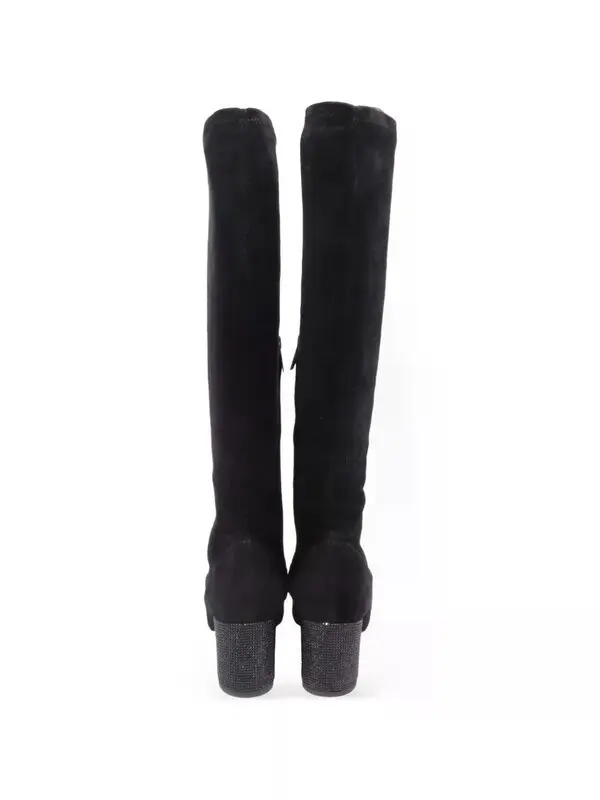 Rene Caovilla Knee-high Suede Boots