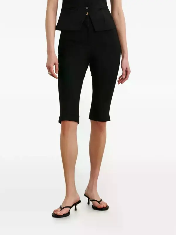 TOCCIN Ellen Capri Shorts - Black
