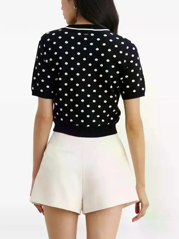 TOCCIN Birdie Short-sleeve Sweater