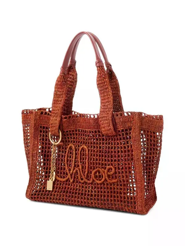 Chloé Summer Banana Top-handle Tote Bag - Brown