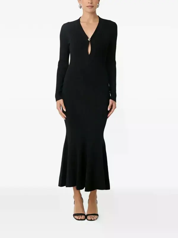 TOCCIN Zora Long-sleeved Midi Dress