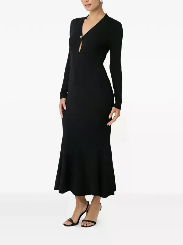 TOCCIN Zora Long-sleeved Midi Dress