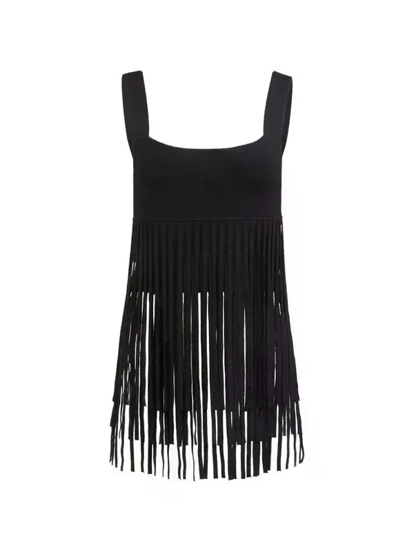 TOCCIN Amaris Fringed Tank Top