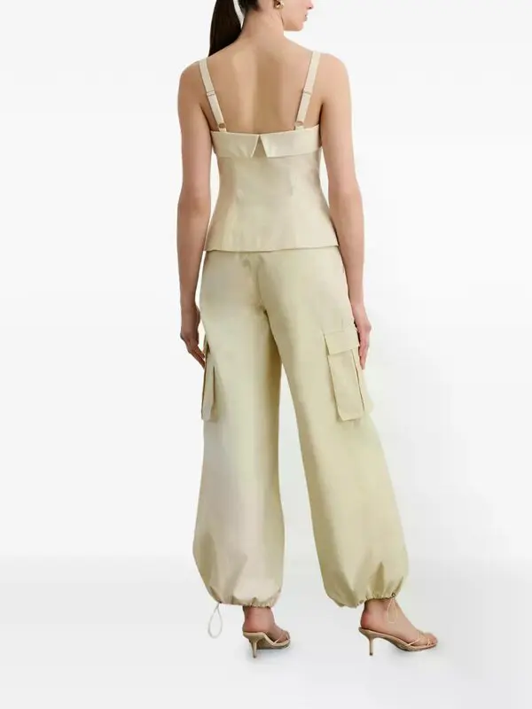 TOCCIN Wide-leg Cargo Pants