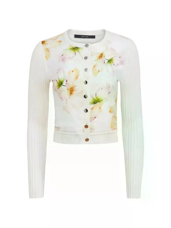 TOCCIN Miriam Floral-print Cardigan