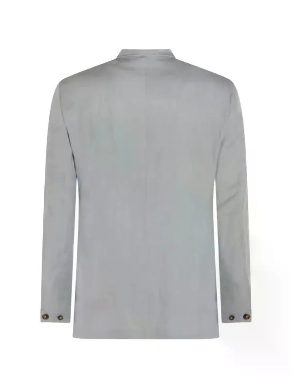 Eleventy Single-breasted Blazer - Grey