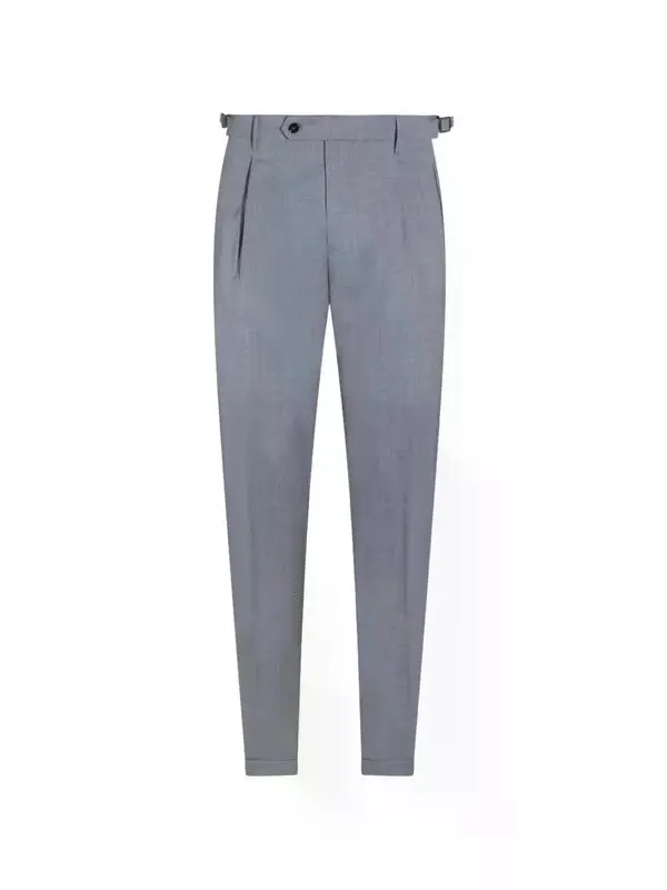BERWICH Pleated Trousers - Grey