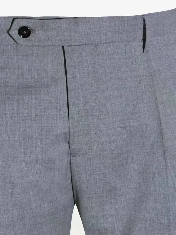 BERWICH Pleated Trousers - Grey