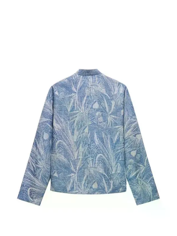 Shanghai Tang Floral-pattern Shirt Jacket